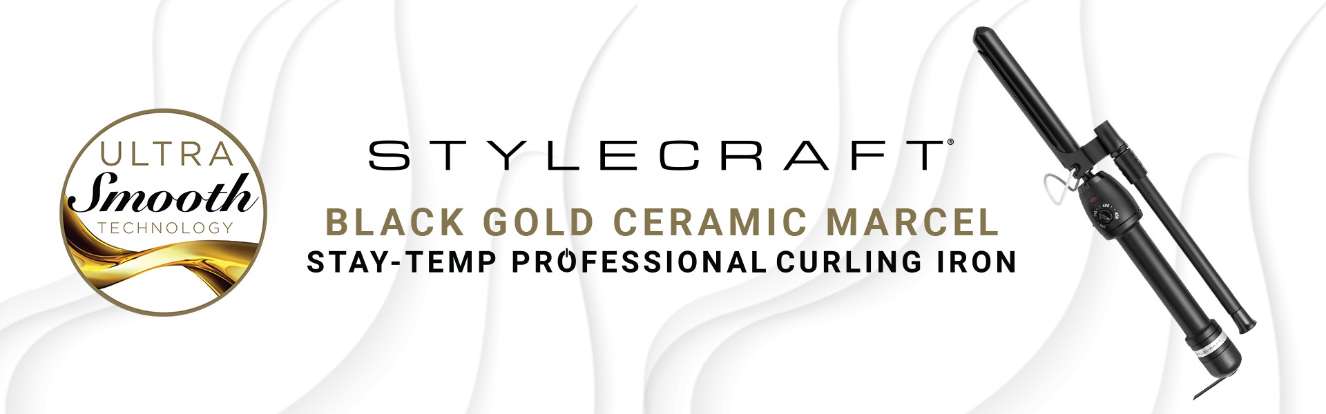 Stay Temp Marcel Curling Iron Ceramic Barrel 3/4 Inch | StyleCraft US