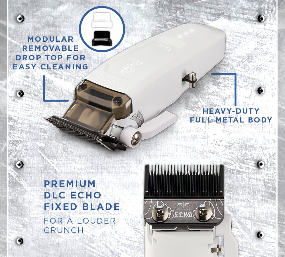 Saber 2 Professional Hair Clipper with EON Digital Brushless Motor