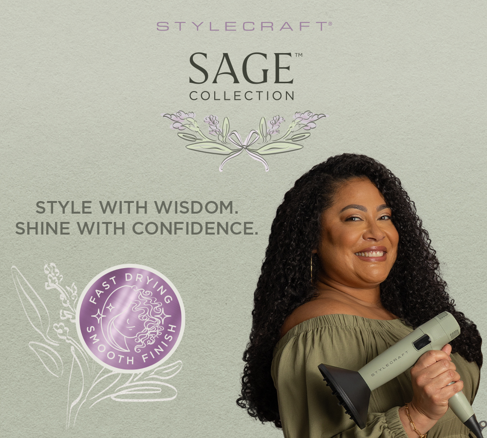Sage Professional Lightweight Hair Dryer with Digital LED Display ...